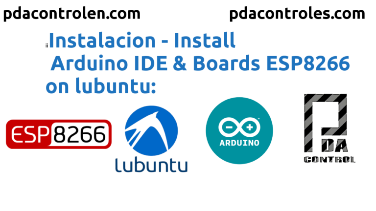Installation Arduino Ide And Boards Esp8266 In Lubuntu Pdacontrol