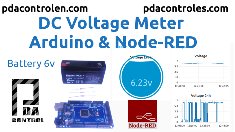 Measuring Dc Voltage With Arduino And Node Red Pdacontrol